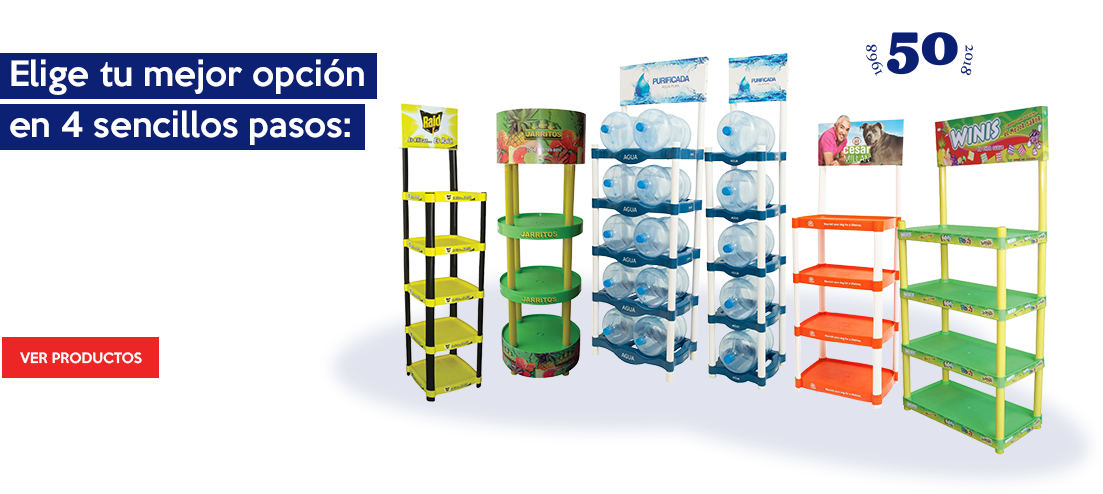 Plastival - Exhibidores para tu producto